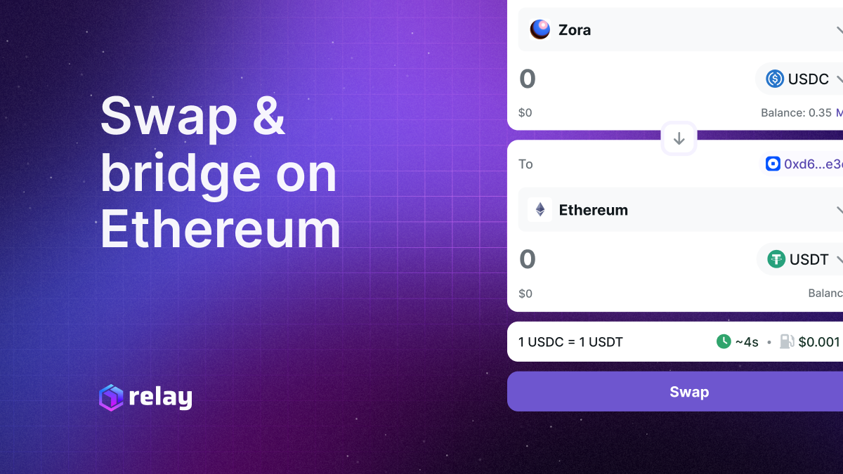 How to Swap and Bridge on Ethereum