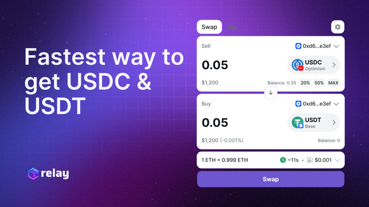 How to Get from USDT or USDC to Any Longtail Asset